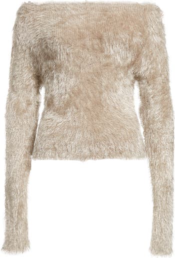 Marine Serre Fluffy Crop Sweater | Nordstrom