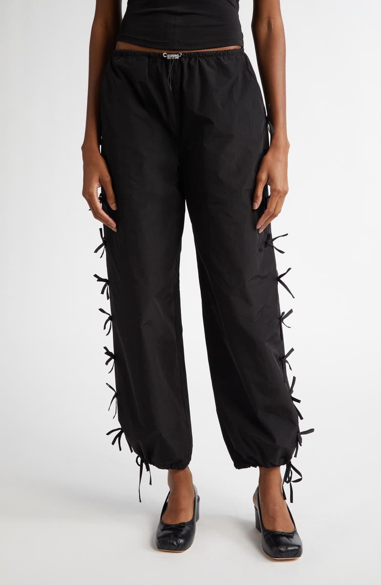 Sandy Liang Poppet Bow Trim Pants | Nordstromrack