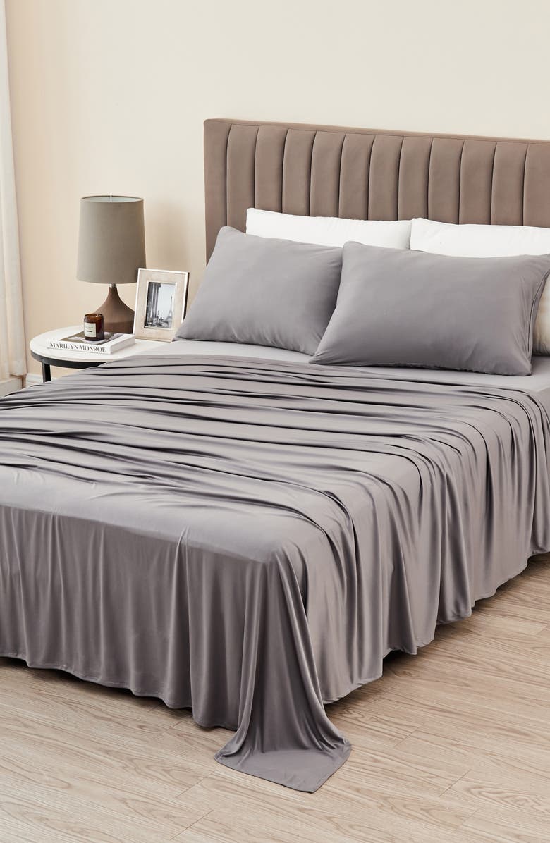Woven & Weft Microfiber Interlock Sheet Set | Nordstromrack