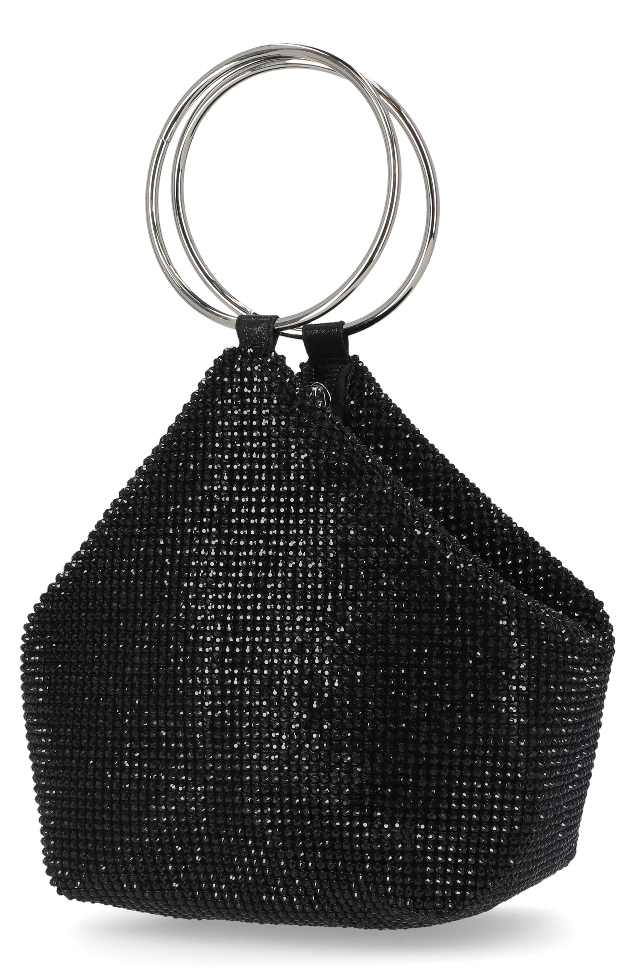Jessica McClintock Jayda Crystal Mesh Evening Bag | Nordstromrack