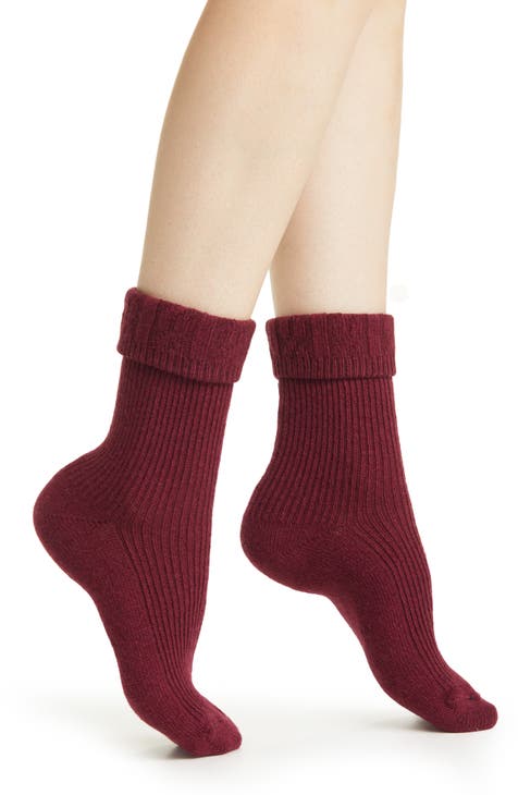 Girls burgundy socks store