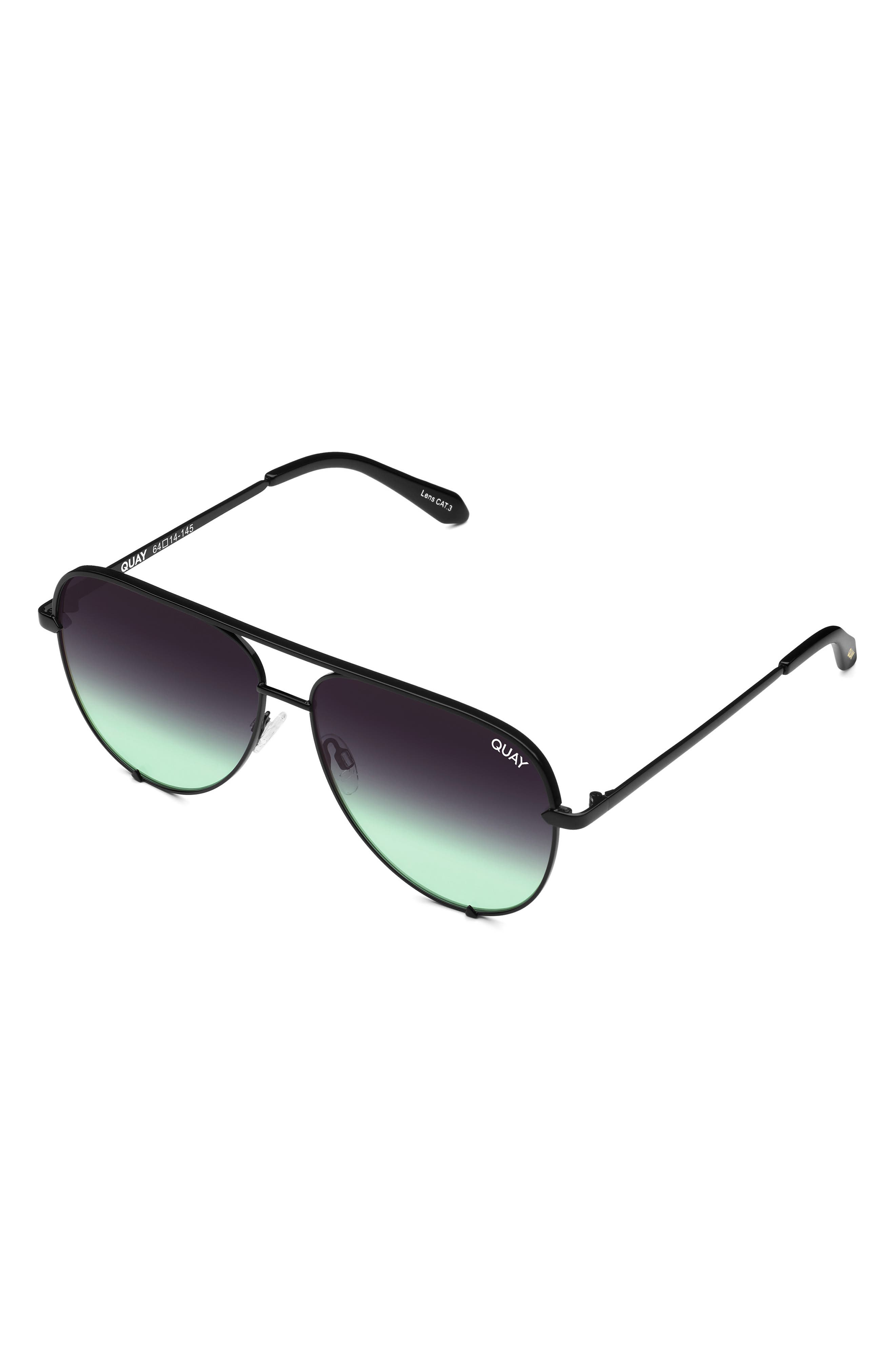 QUAY High Key Micro 58mm Aviator Sunglasses | Nordstromrack