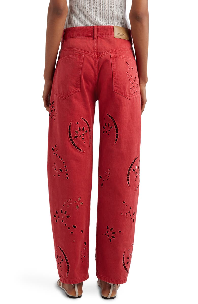 Isabel Marant Irina Eyelet Embroidered Jeans | Nordstromrack