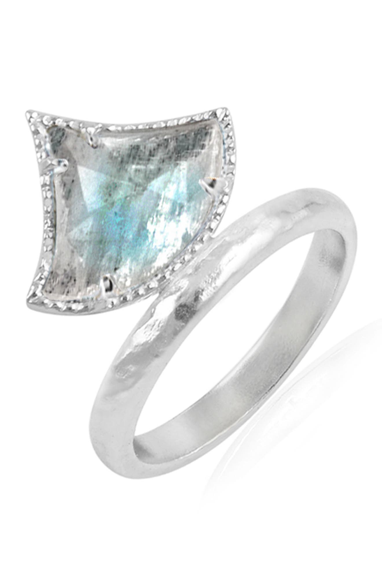 LEGEND AMRAPALI SILVER Kimaya Fan Stack Ring in Sterling Silver ...