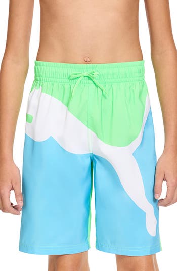 PUMA Kids' Cat Power Swim Trunks | Nordstromrack