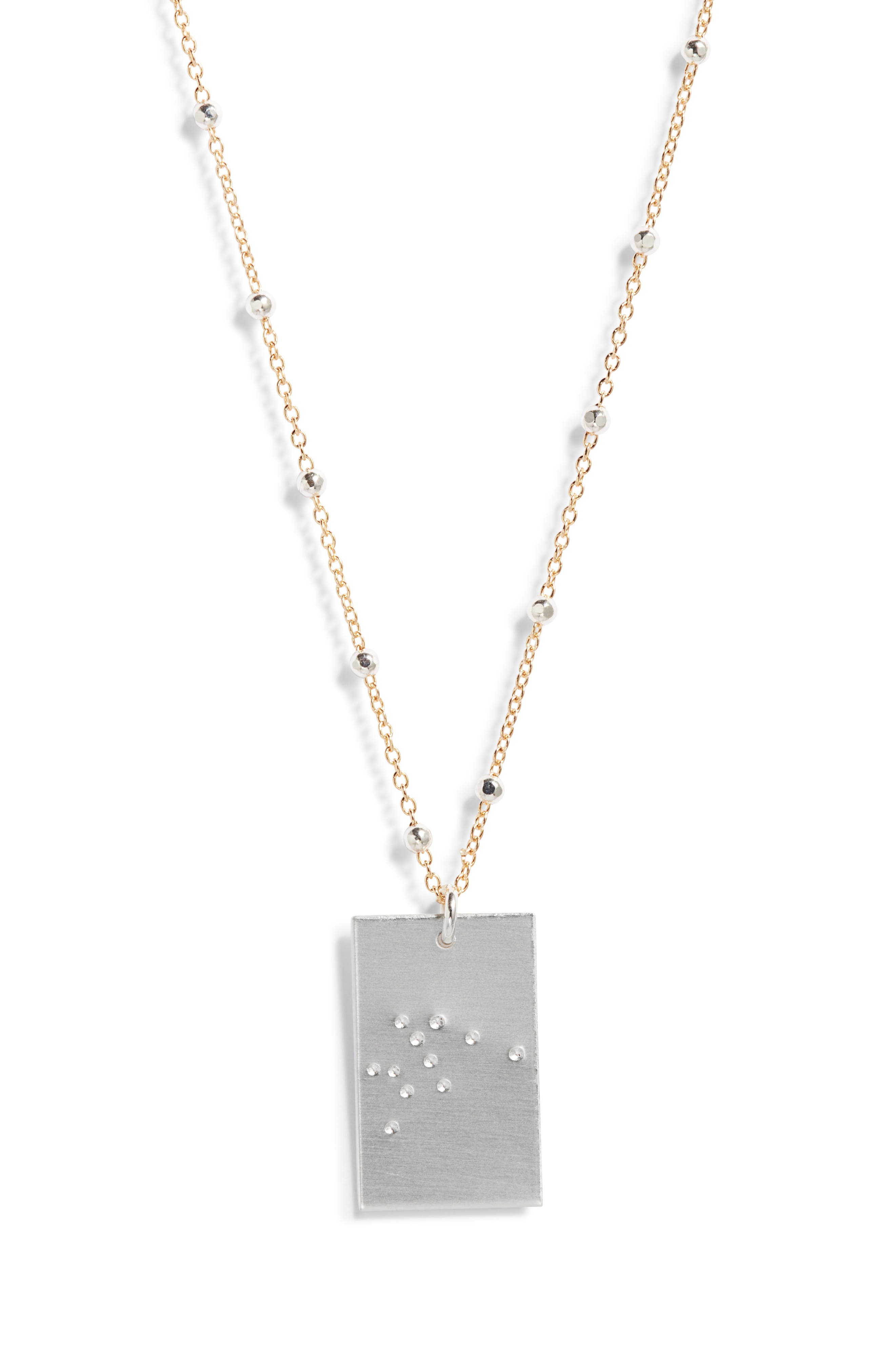 Set & Stones Zodiac Constellation Pendant Necklace | Nordstrom