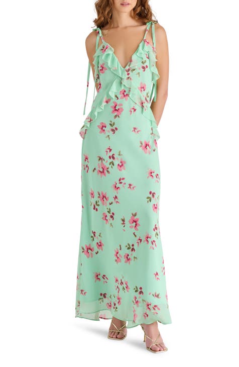 Chiffon Floral Dresses for Women