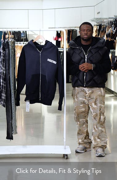 PURPLE BRAND Heavyweight Fleece Zip Hoodie | Nordstromrack