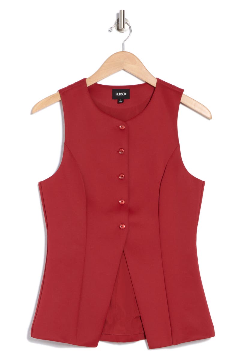 Hudson Jeans Scuba Crepe Tuxedo Vest | Nordstromrack
