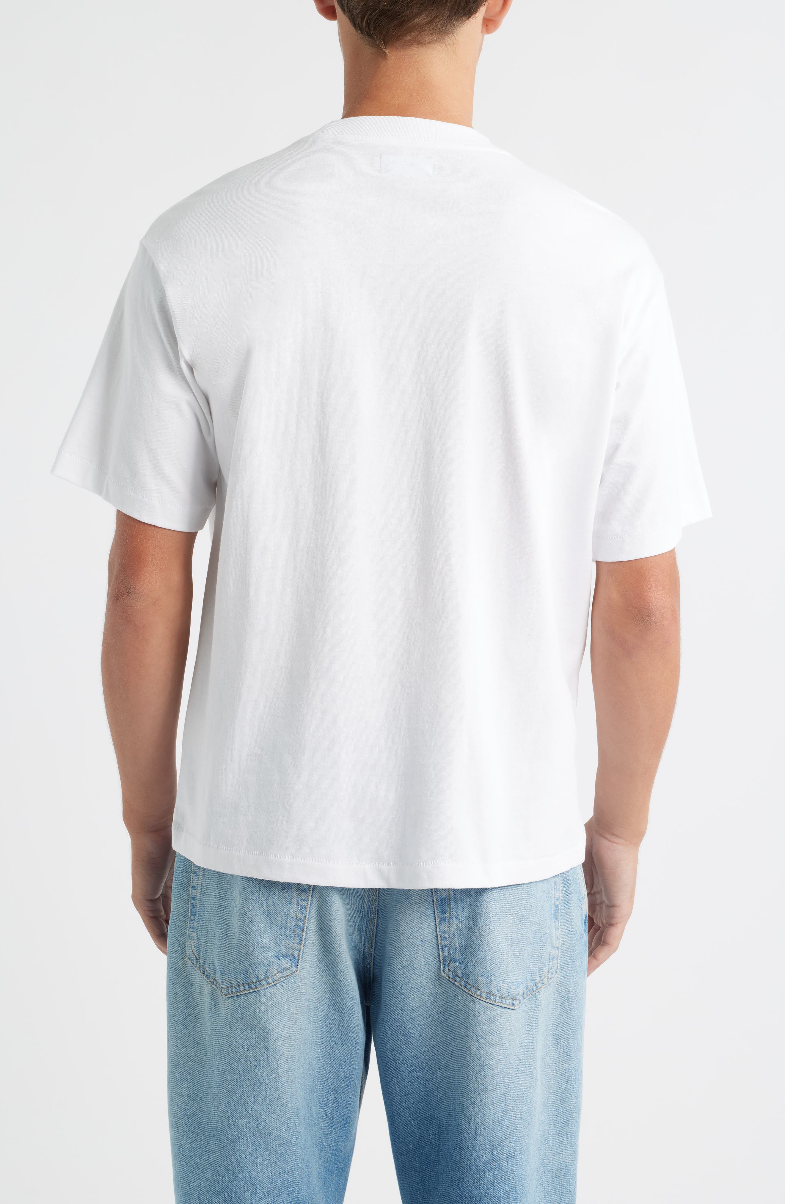 MARKET SMILEY® Peek-a-Boo Pocket T-Shirt | Nordstrom