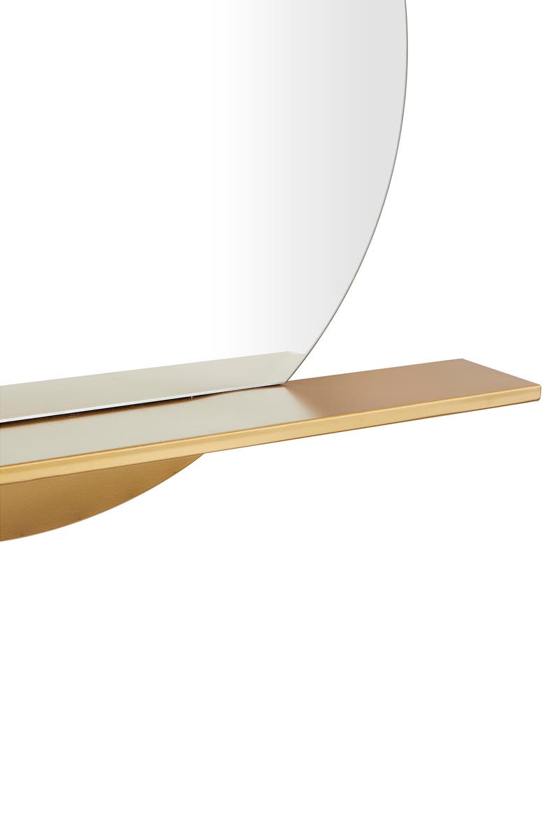 VIVIAN LUNE HOME Gold-Tone Glam Mirrored Wall Shelf | Nordstromrack