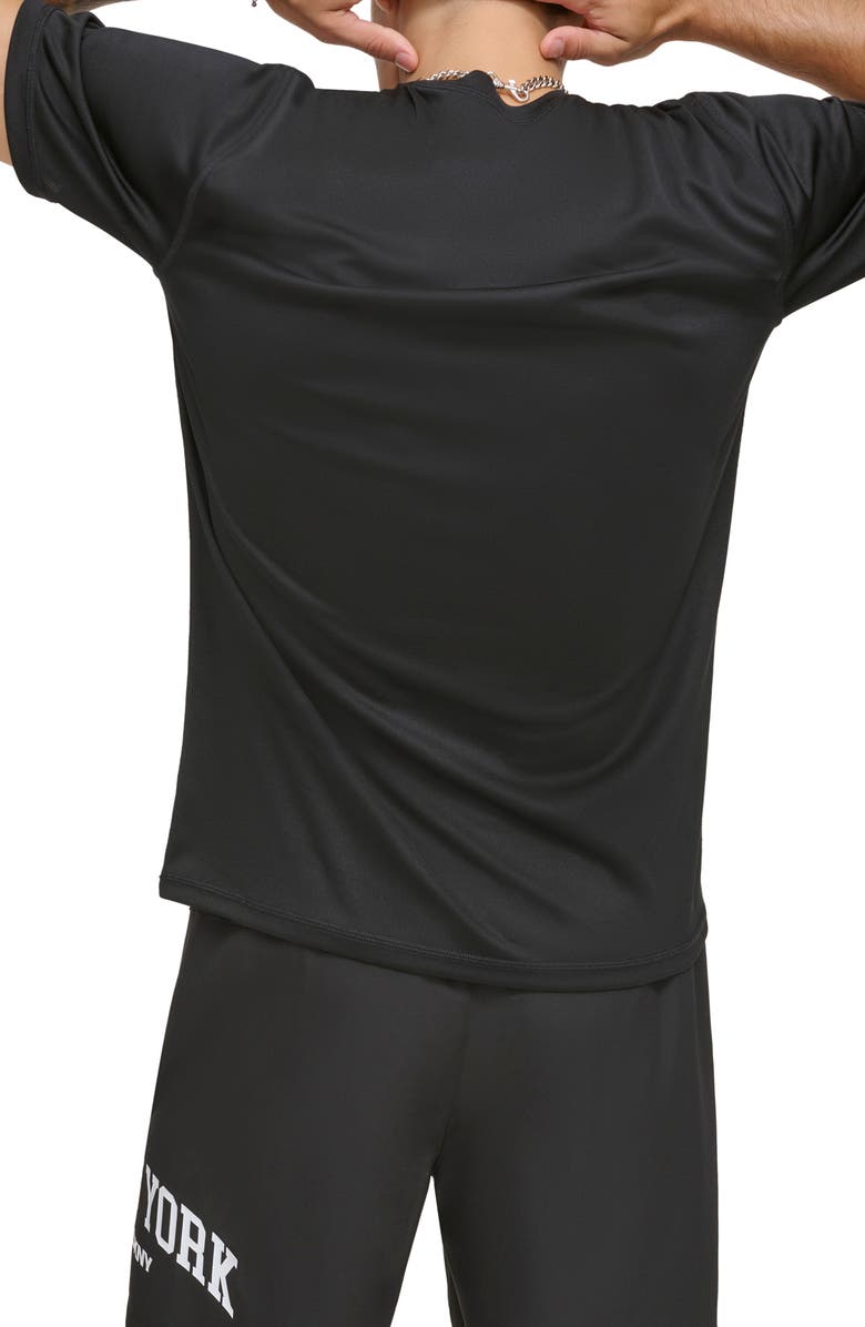 DKNY Core Raised Short Sleeve Rashguard | Nordstromrack