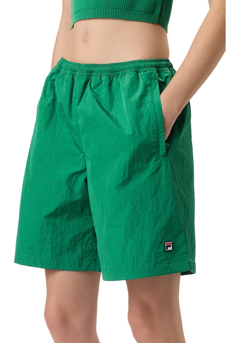 x Hailey Nylon Crinkle Shorts (Women) | Nordstromrack