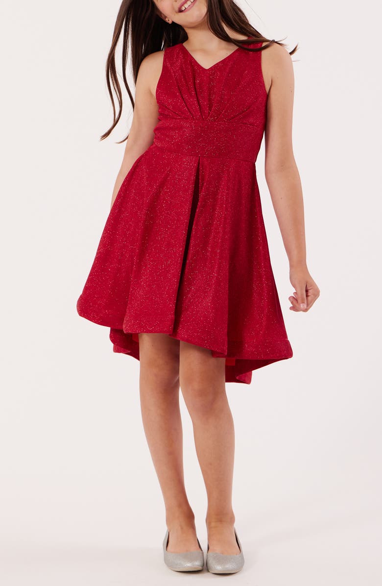 Iris & Ivy Kids' Metallic High-Low Party Dress | Nordstromrack