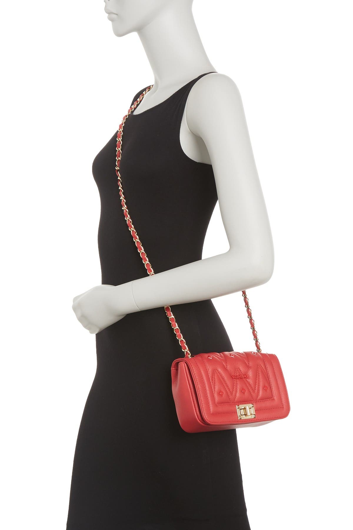 VALENTINO BY MARIO VALENTINO Beatriz Quilted Leather Crossbody Bag ...