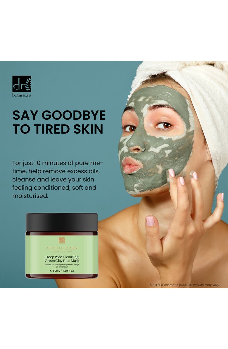 DR BOTANICALS Deep Pore Cleansing Green Clay Face Mask 50ml | Nordstromrack
