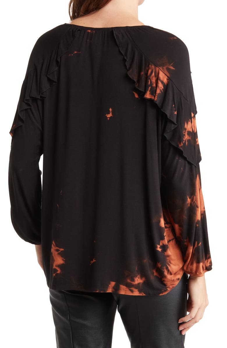 GO COUTURE Ruffle Choker Top | Nordstromrack