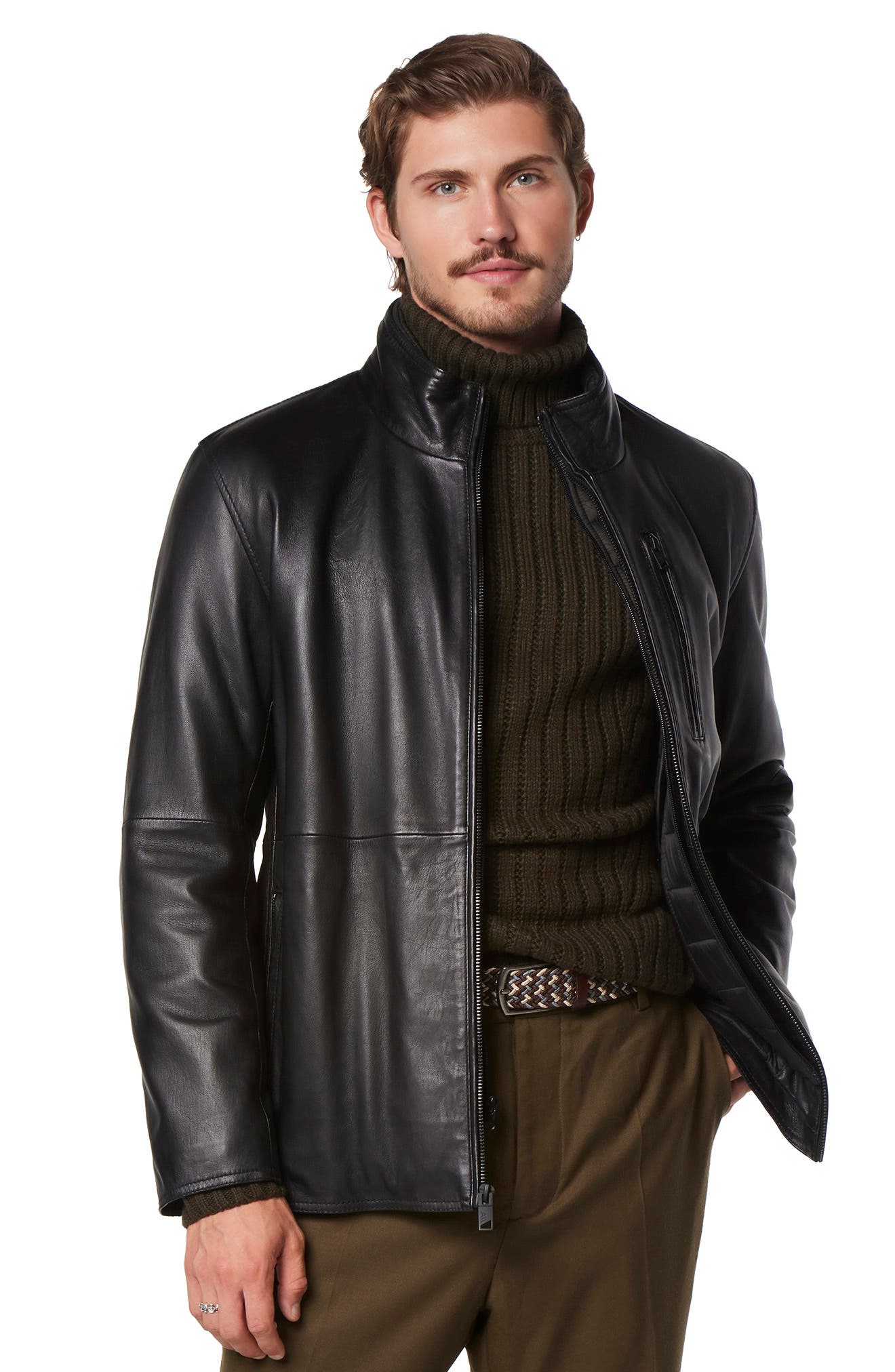 Andrew Marc Wollman Leather Jacket | Nordstrom