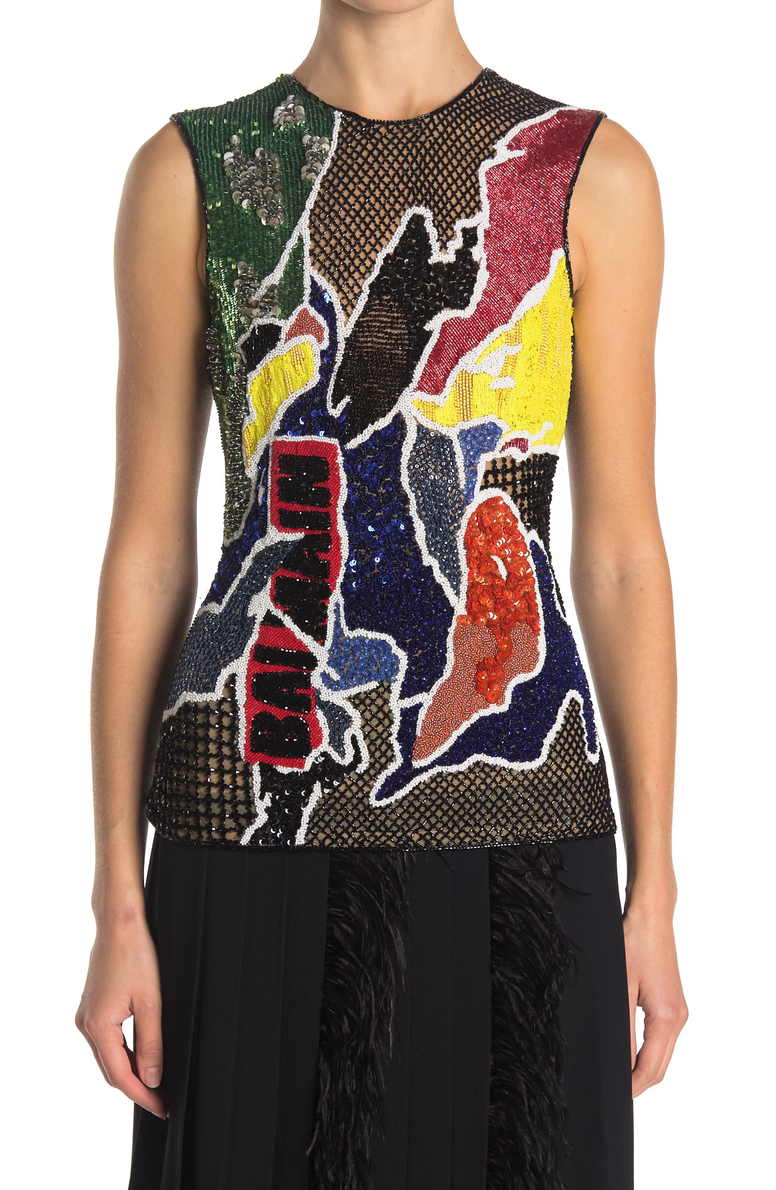 Balmain Embellished Tank Top | Nordstromrack