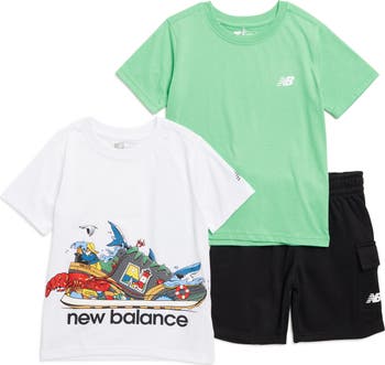New Balance Kids' Logo T-Shirts & Shorts Set | Nordstromrack