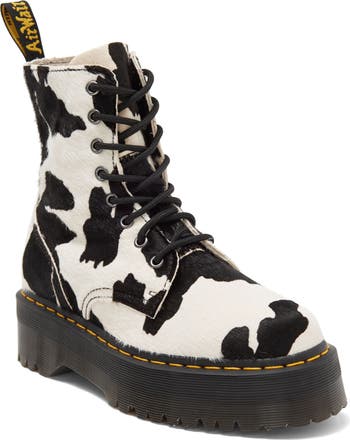 Dr. Martens Gender Inclusive Jadon Genuine Calf Hair Platform Boot ...