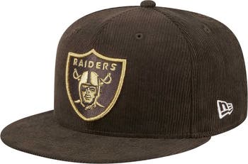 New Era Men's New Era Brown Las Vegas Raiders Choco Cord 59FIFTY Fitted ...