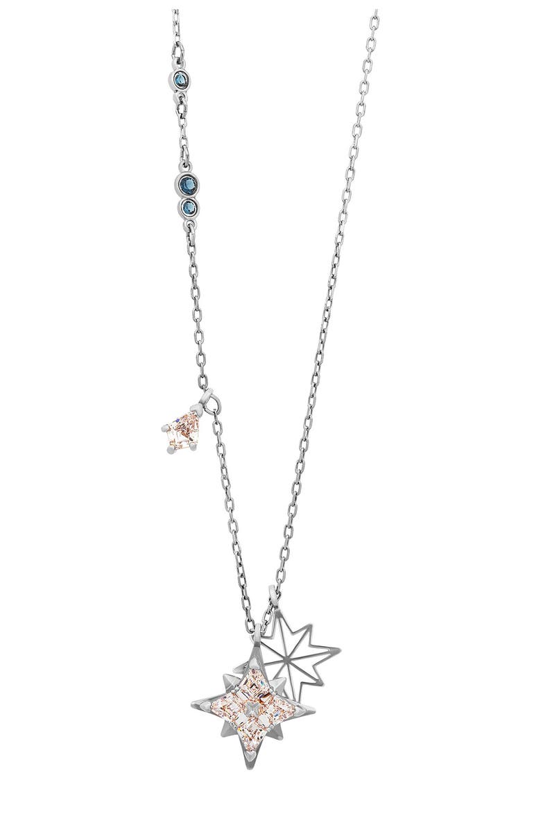 Swarovski Symbolic Star CZ & Swarovski Crystal Necklace & Earrings Set ...