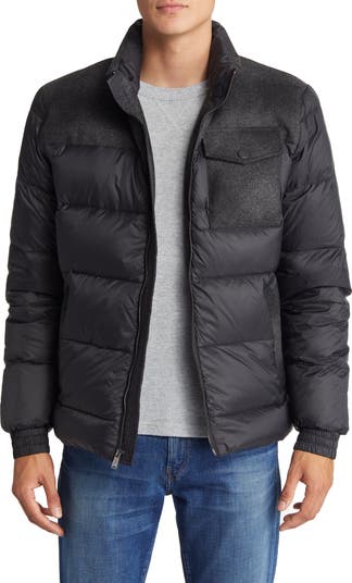 Pendleton Grizzly Wool & Nylon 650-Fill Power Down Puffer Coat ...