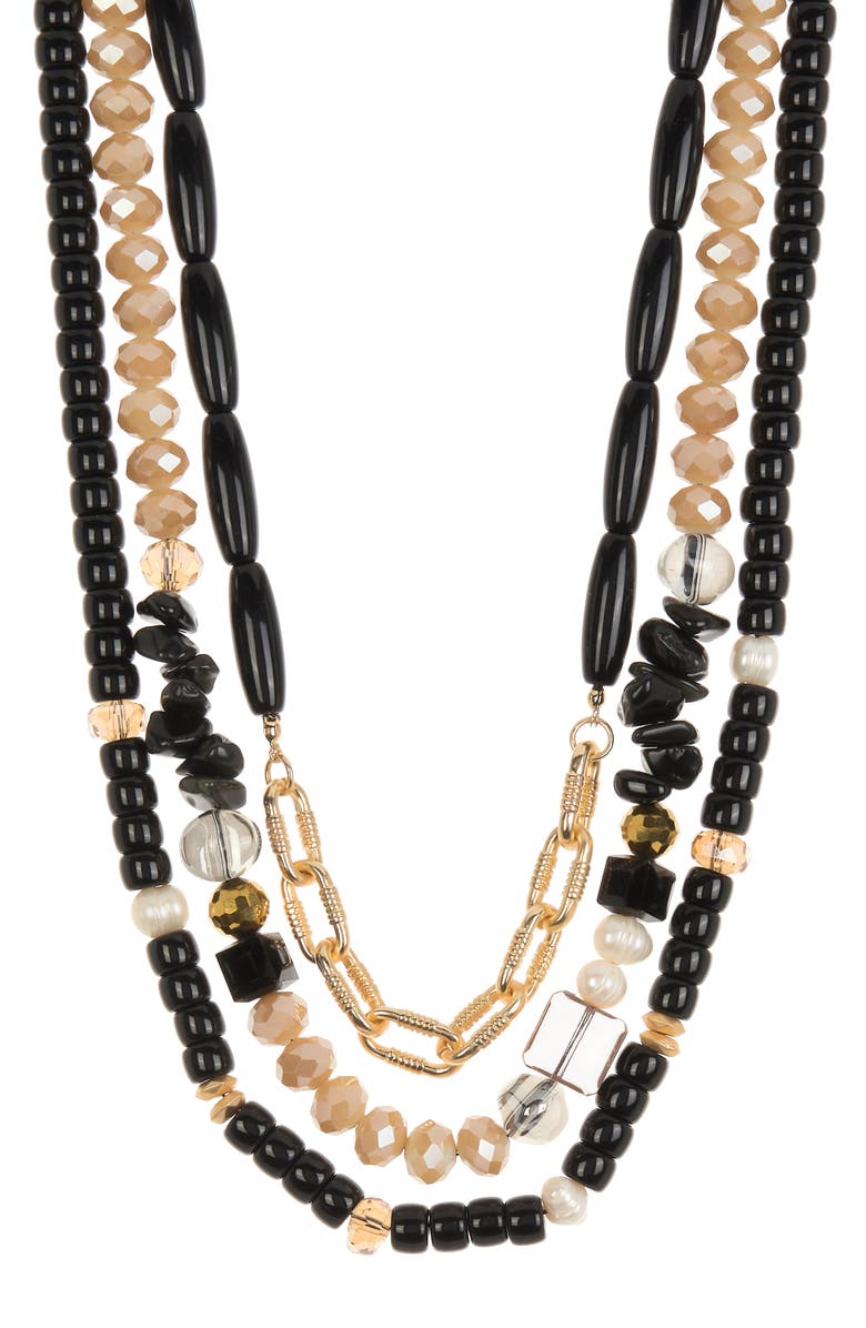 Tasha Beaded Triple Layer Necklace | Nordstromrack