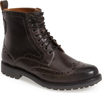 Clarks® 'Montacute Lord' Wingtip Boot (Men) | Nordstrom