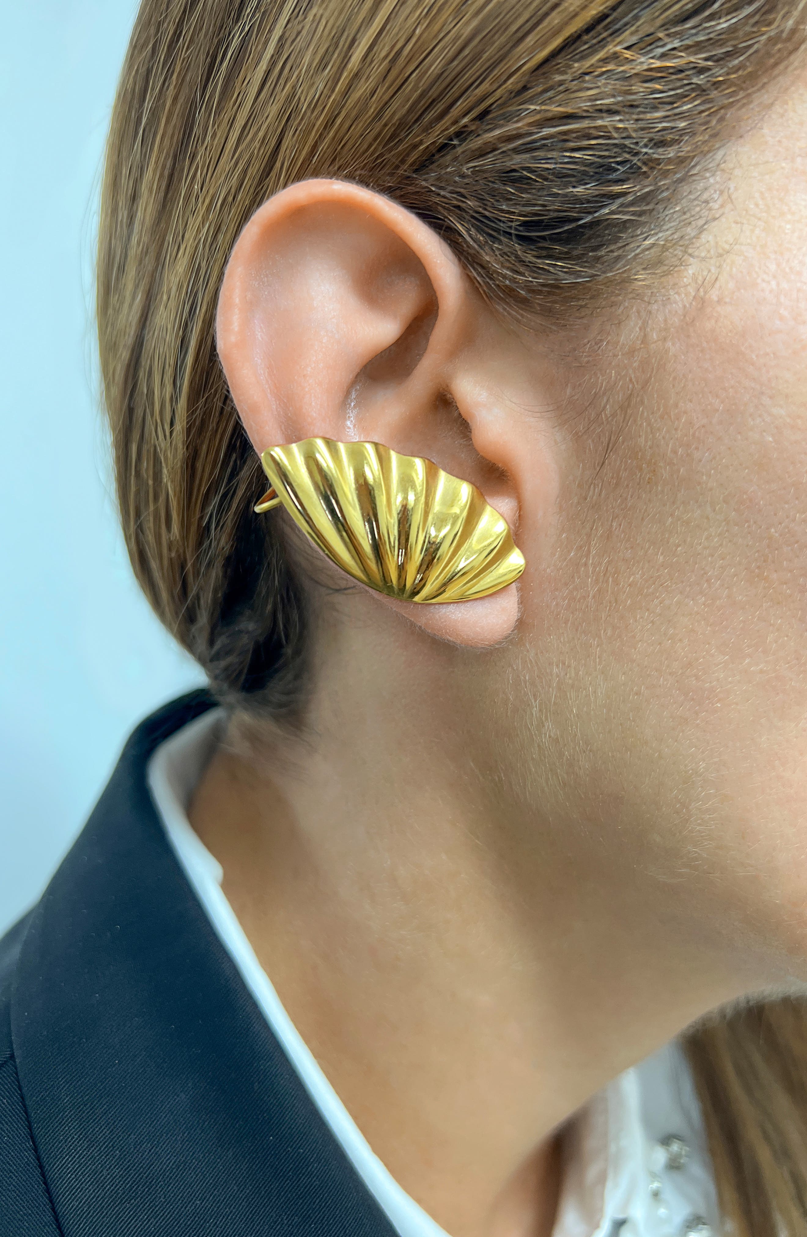 Adornia Water Resistant Scalloped Ear Cuffs | Nordstromrack