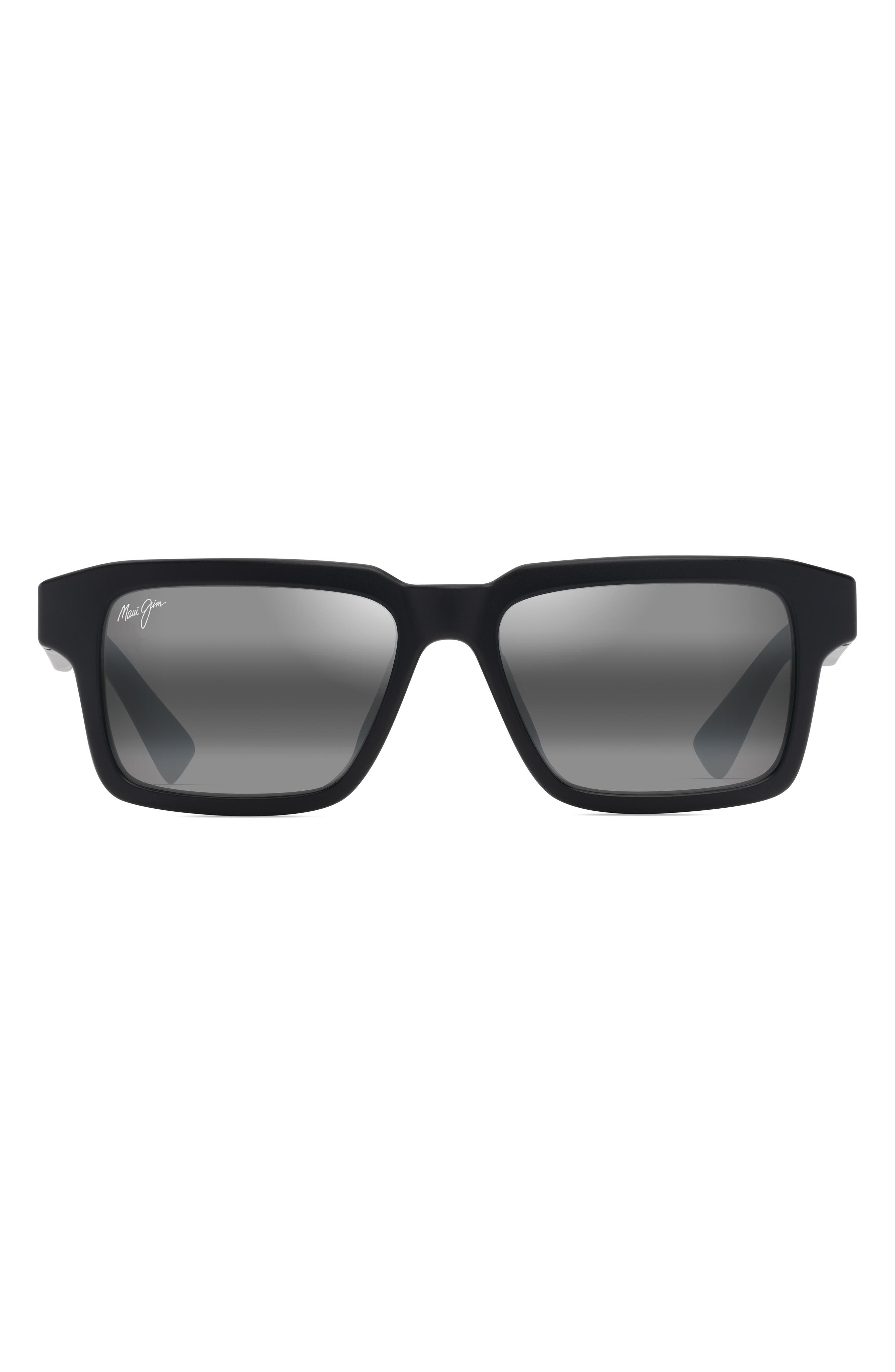 Maui Jim Kahiko 53mm PolarizedPlus2® Gradient Square Sunglasses | Nordstrom