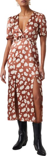French Connection Aimee Front Slit Dress | Nordstromrack