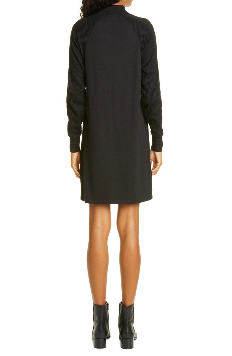 rag & bone The Knit Racer Long Sleeve Turtleneck Dress | Nordstromrack