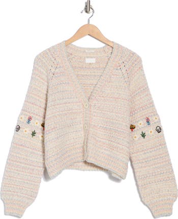 MOTHER The Raglan Bell Sleeve Cardigan | Nordstromrack