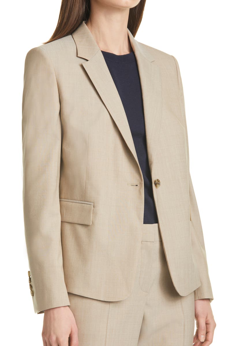 BOSS Jeniver Virgin Wool Blazer | Nordstromrack