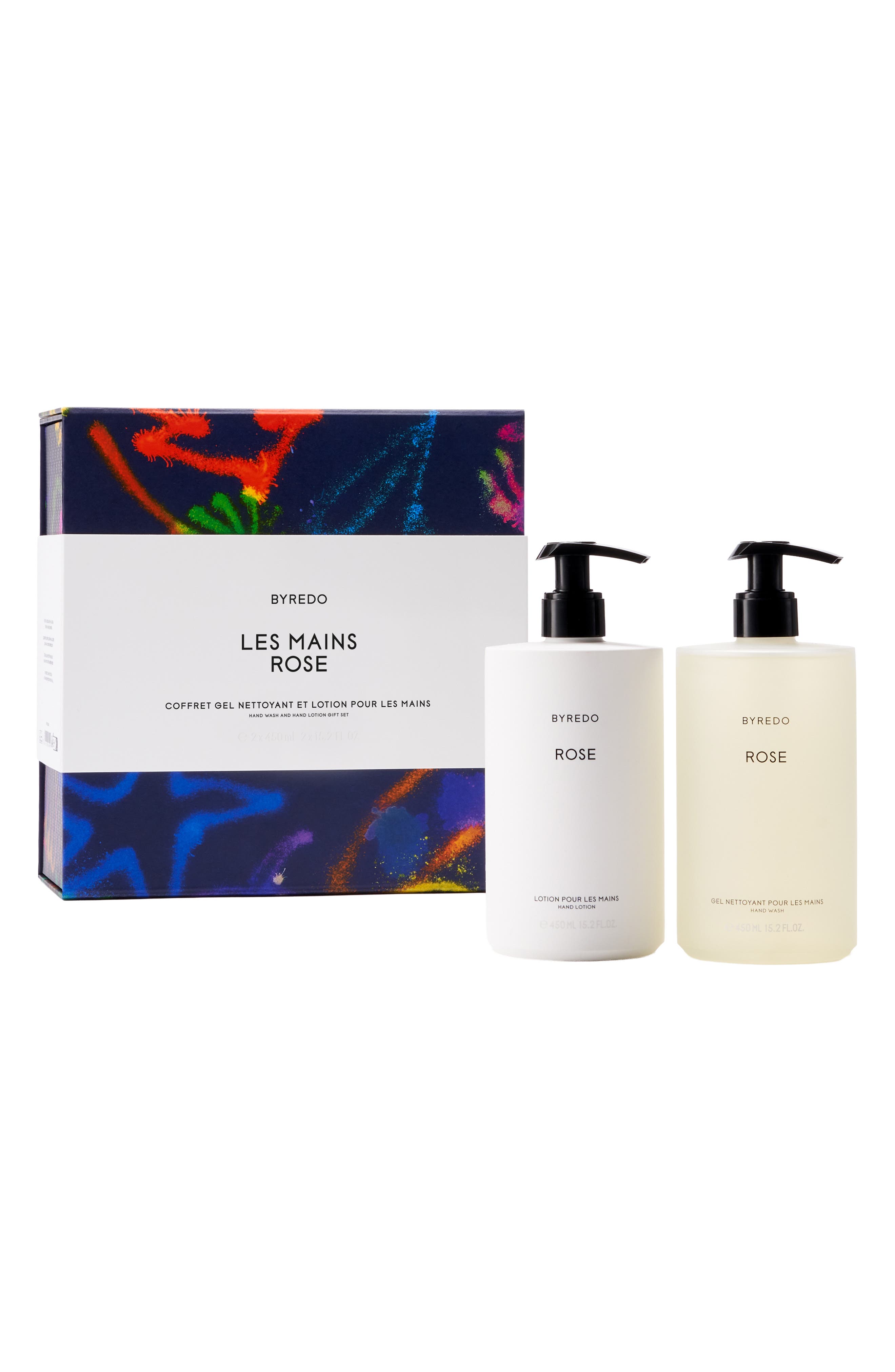 BYREDO Les Mains Rose - Hand Wash & Hand Lotion Gift Set | Nordstrom