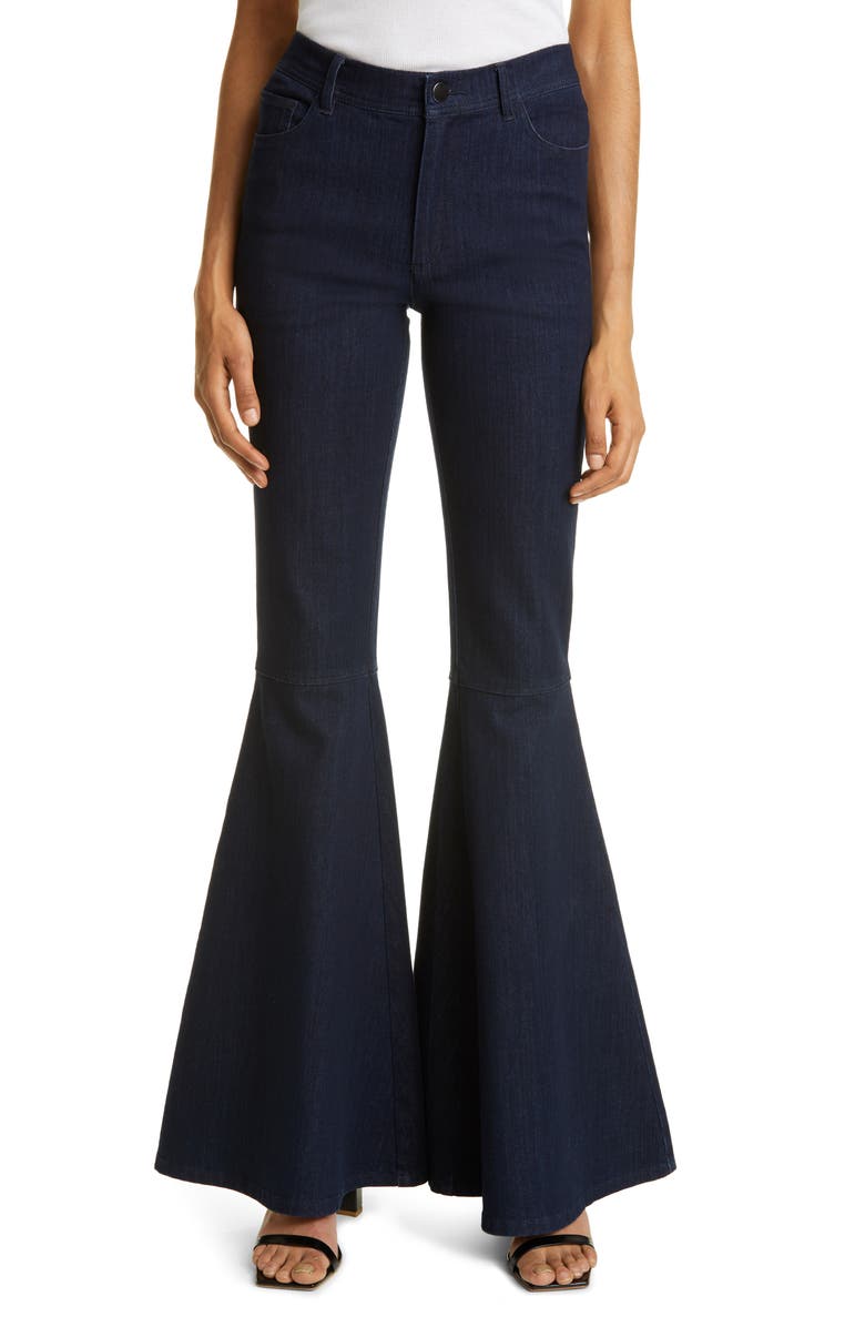 Haute Hippie Fit & Flare Bell Bottom Jeans | Nordstromrack