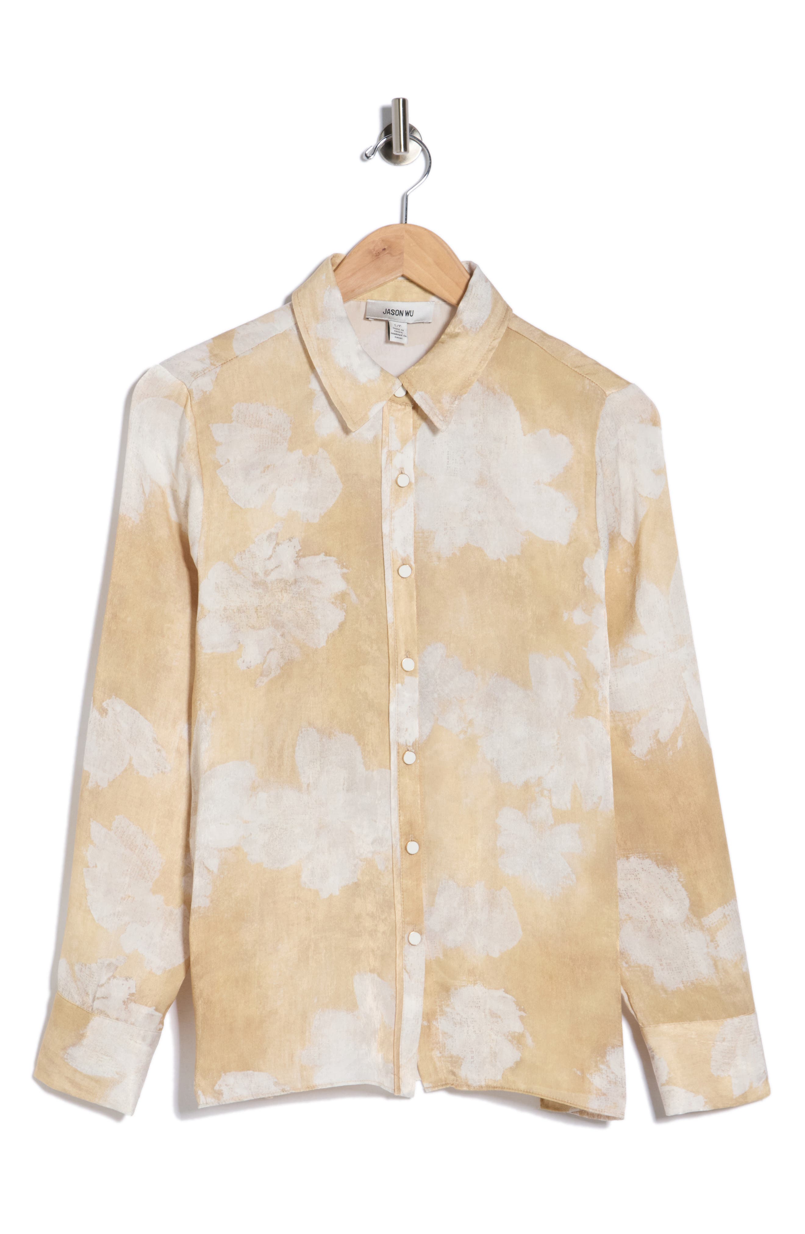 JASON WU Shine Button-Up Shirt | Nordstromrack