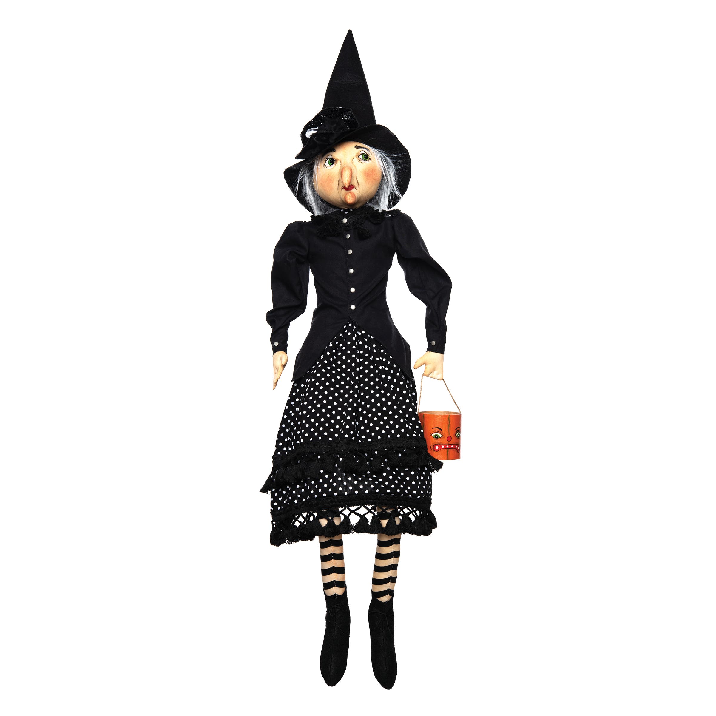 Gallerie II Rowena Witch Joe Spencer Gathered Traditions Soft Art Doll ...