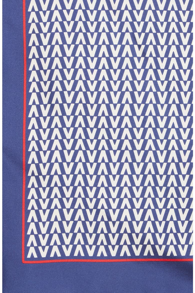 VALENTINO Silk Patterned Foulard (Women) | Nordstromrack