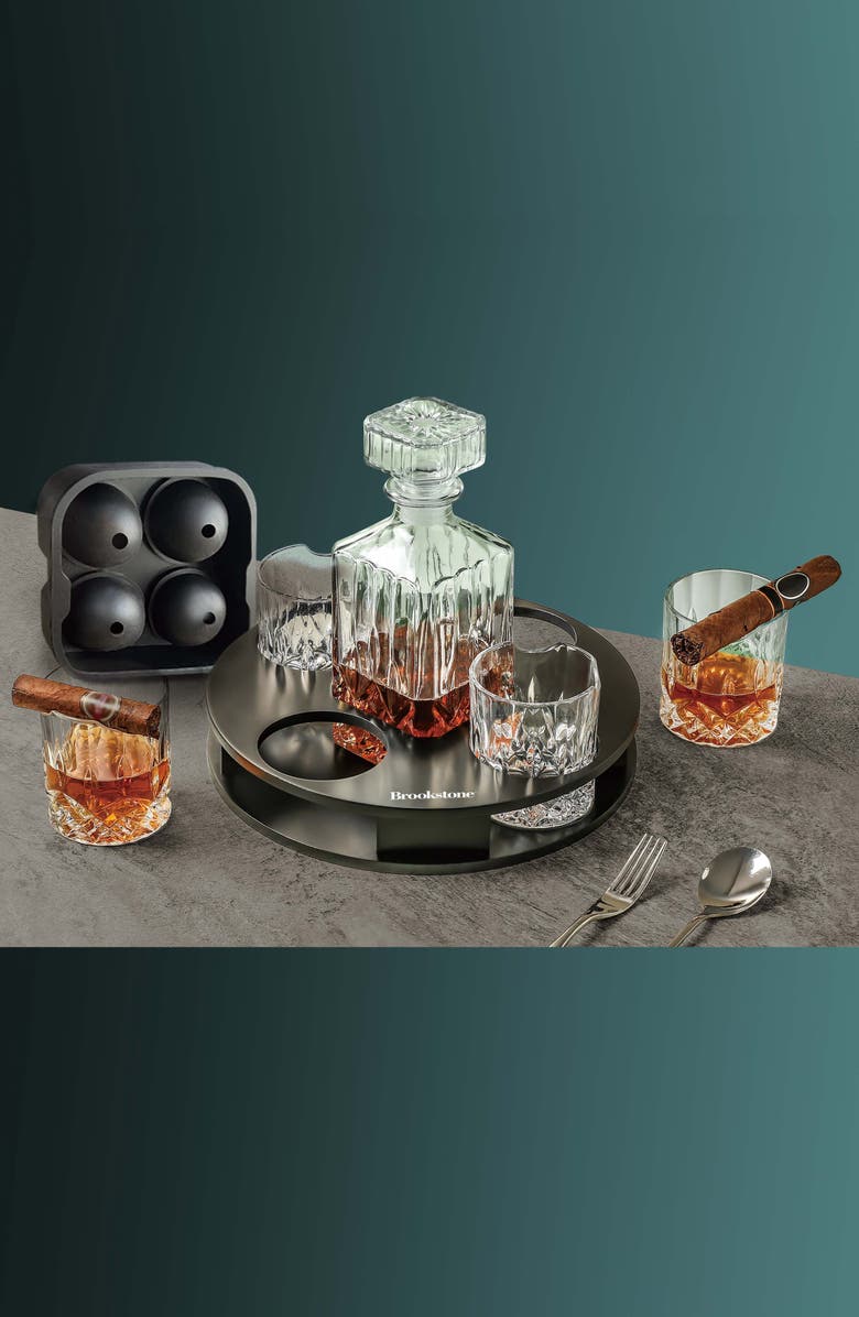 BROOKSTONE 7-Piece Hamilton Deluxe Whiskey Gift Set | Nordstromrack