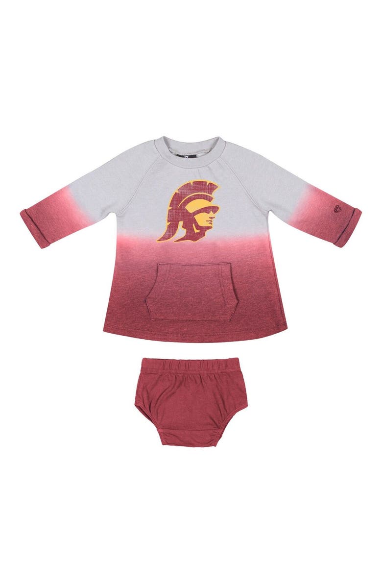 COLOSSEUM Newborn & Infant Colosseum Gray/Cardinal USC Trojans Hand in ...