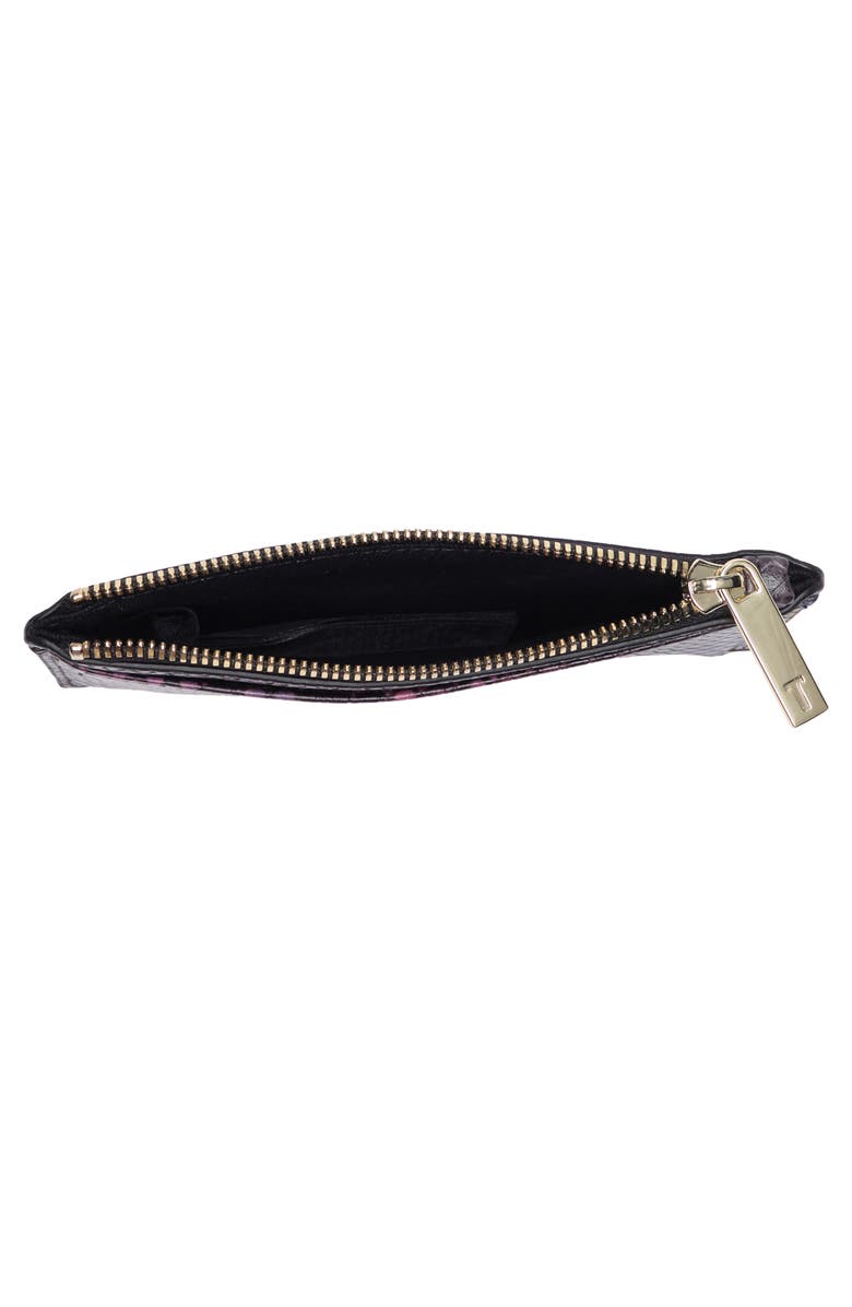 Ted Baker London Sania Snake Print Leather Card Holder | Nordstromrack