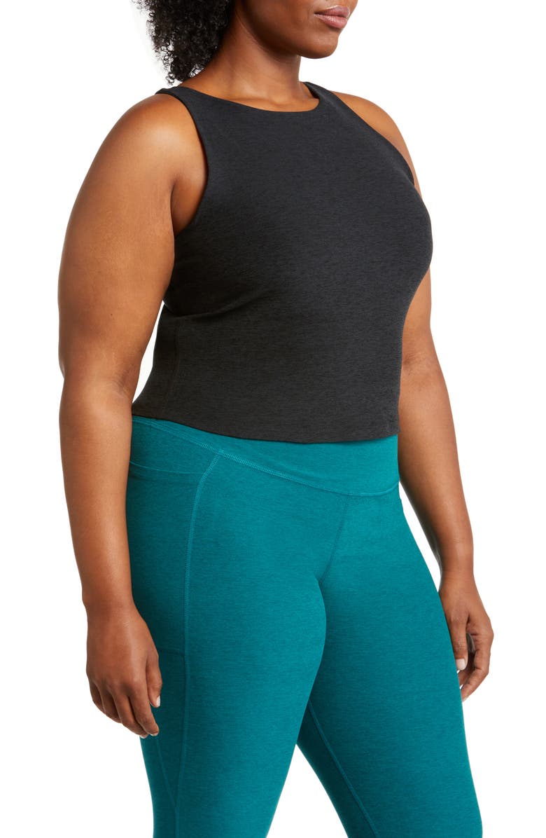 Beyond Yoga Refocus Space Dye Racerback Crop Tank | Nordstrom