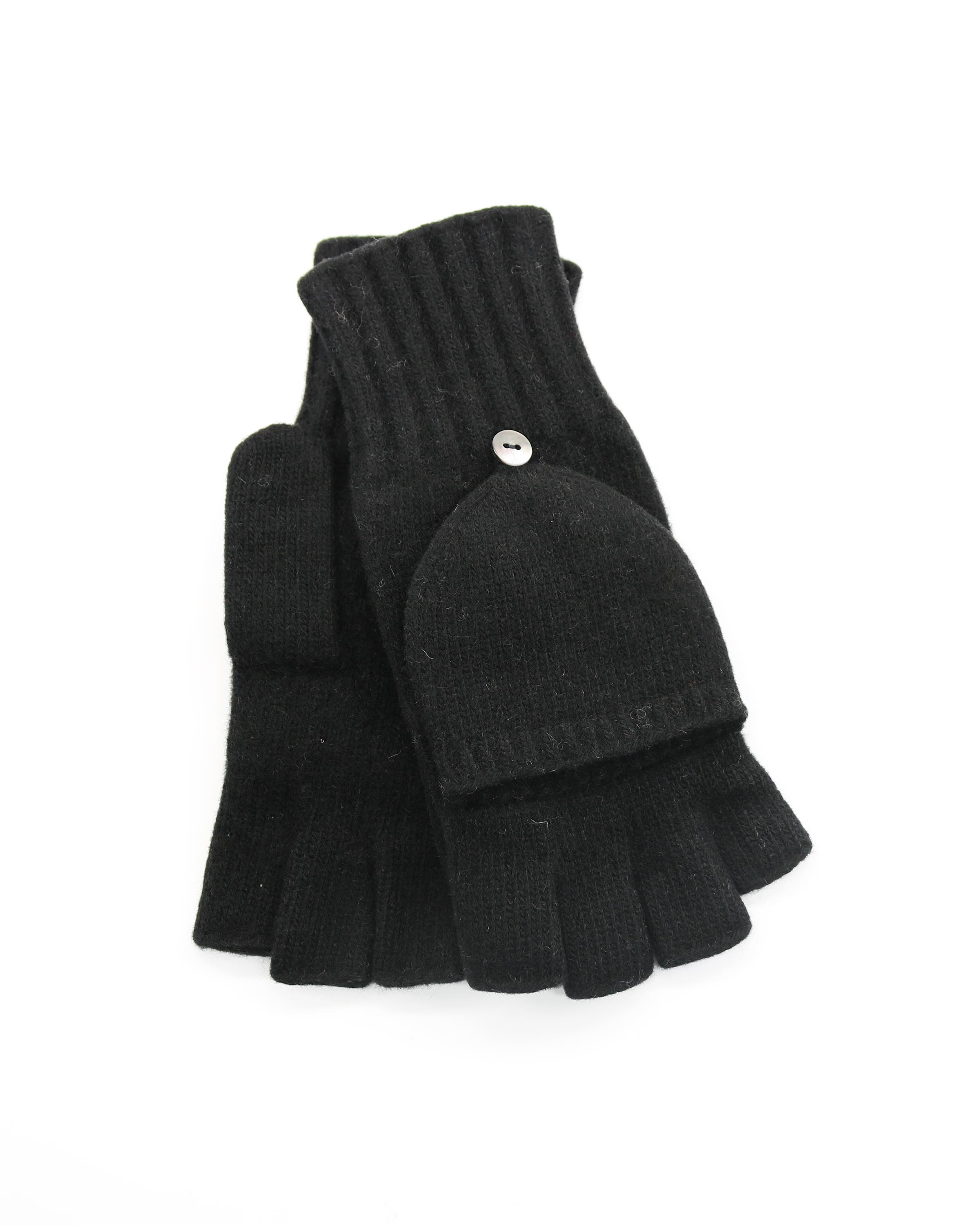 Portolano Cashmere flip top mitten gloves | Nordstrom