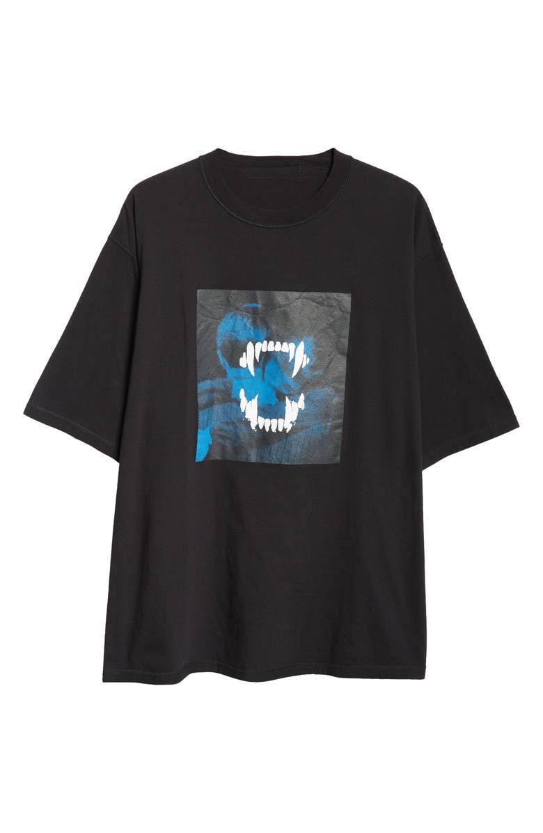 Undercover Fangs Oversize Cotton Graphic T-Shirt | Nordstromrack