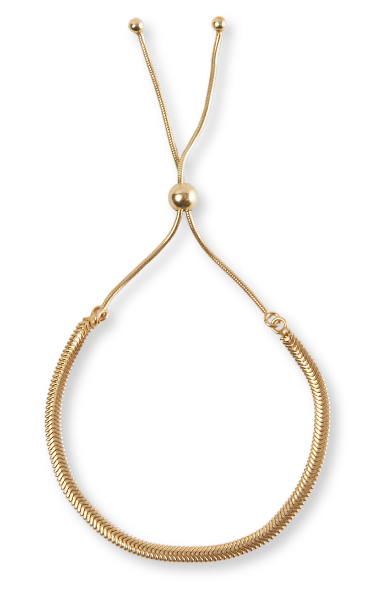 Argento Vivo Sterling Silver Snake Chain Slider Bracelet | Nordstrom