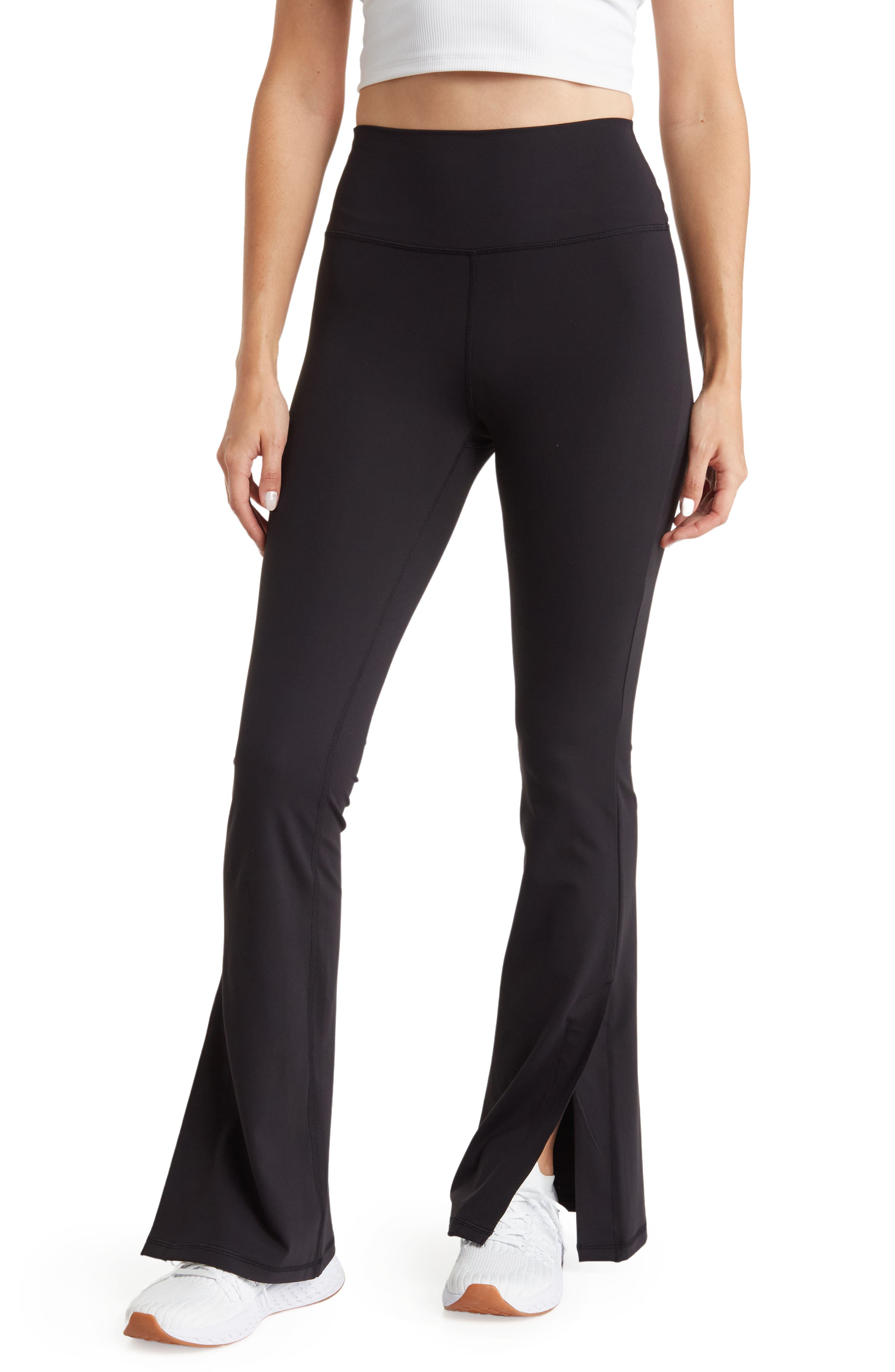 90 DEGREE BY REFLEX Chelsea Side Slit Leggings | Nordstromrack