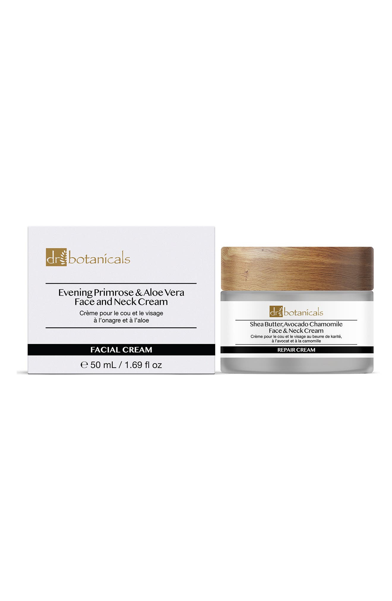 DR BOTANICALS Evening Primrose & Aloe Vera Face & Neck Cream ...